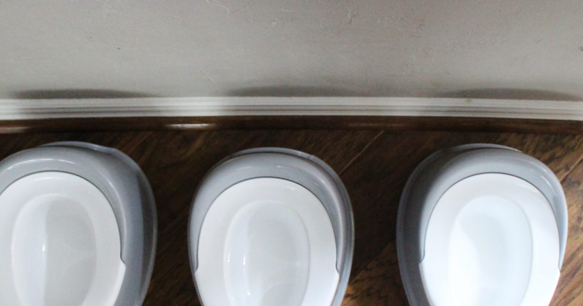 Potty training triplets: how we survived – Aberle Design Co.