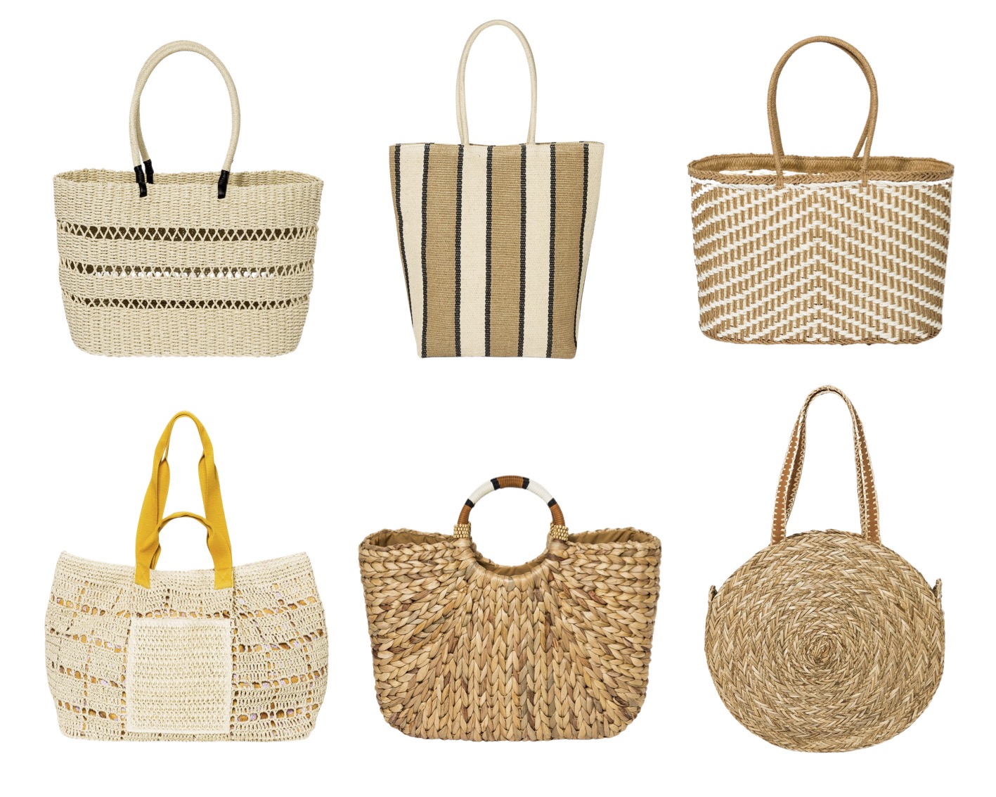 Six neutral beach bags for under $50 – Aberle Design Co.